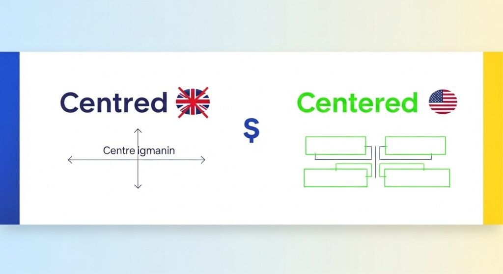 Centered or Centred: Which Spelling Is Correct? 🤔 📐